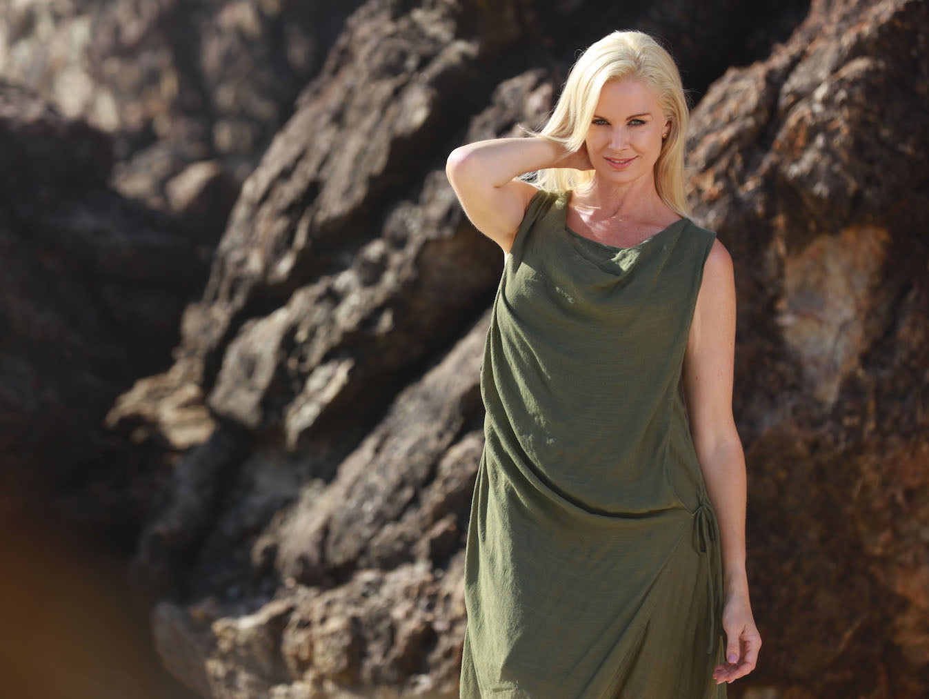 Shop Bamboo & Linen Dresses | White Amber Label